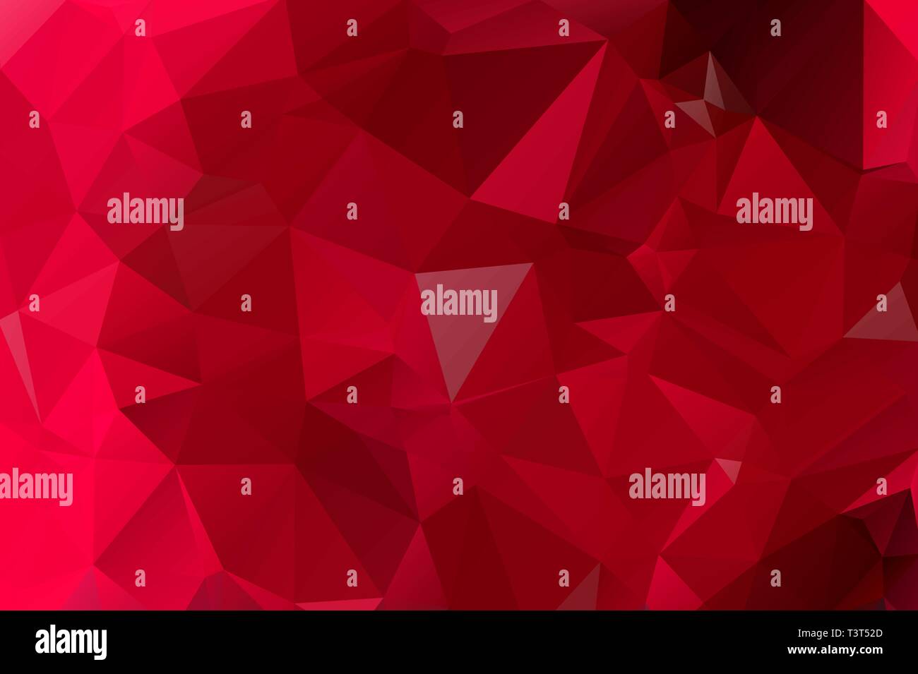 Gradient background of red and black triangles Stock Vector Image & Art ...