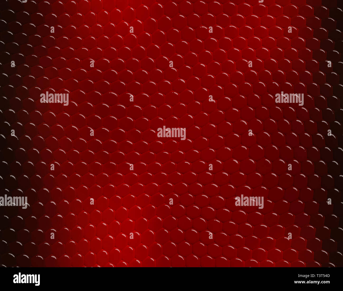 Deep red gradient snake skin seamless pattern, bubble scale Stock Photo ...