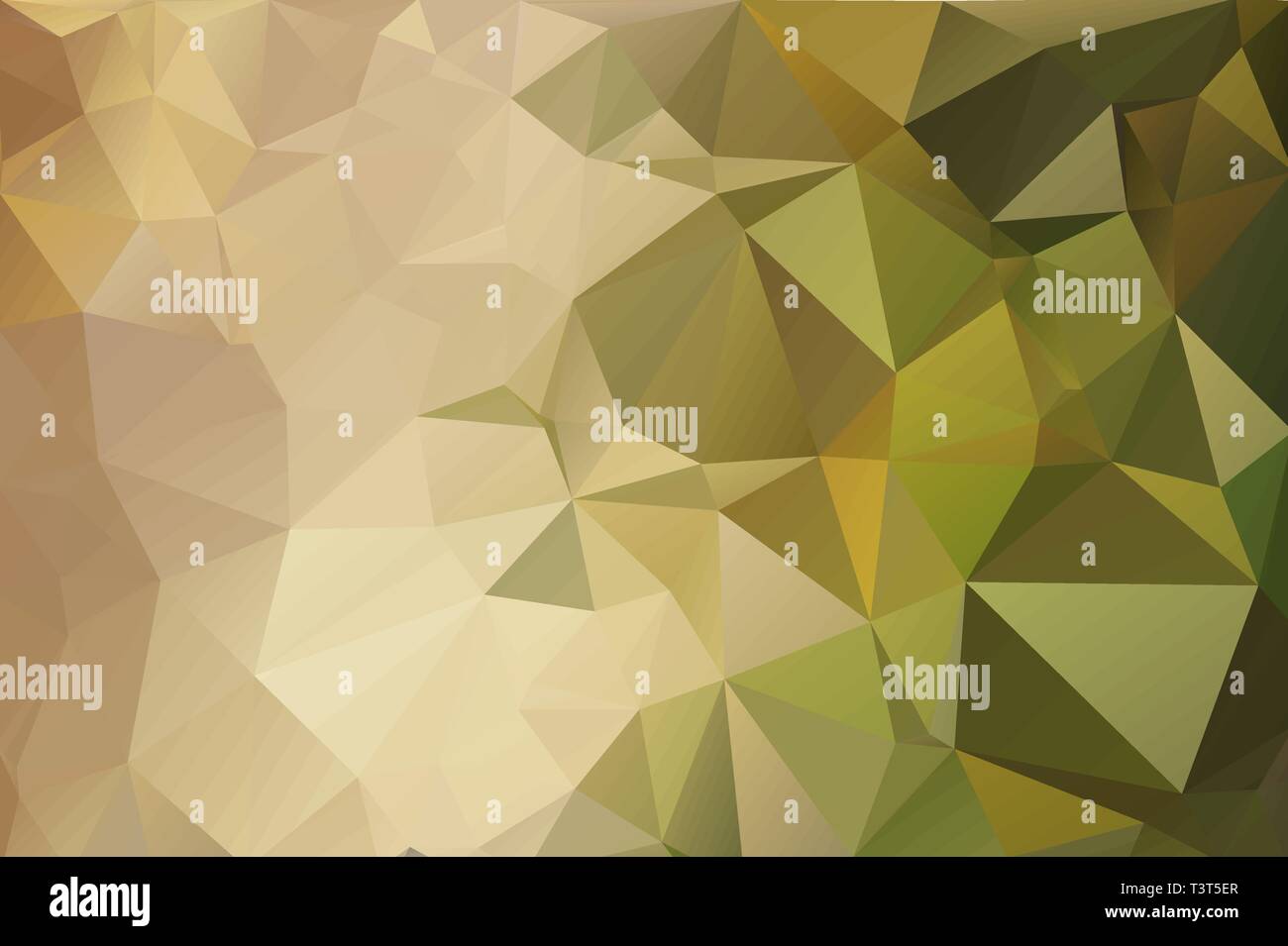 Colorful abstract background from triangles, green and yellow gradient ...