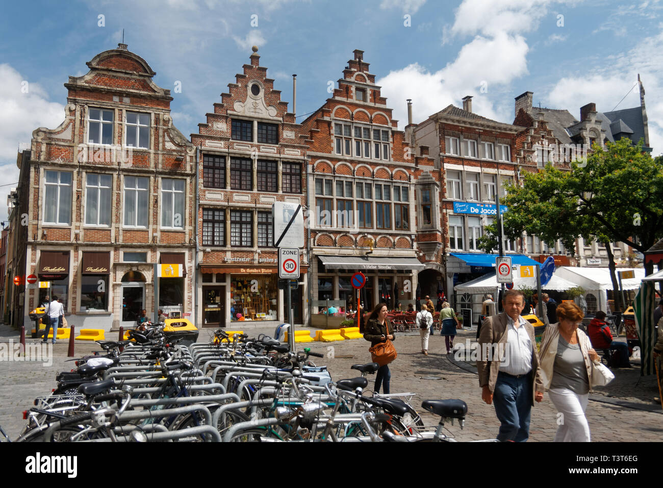 Gent, Belgium, during the "Gentse Feesten 2012" festival Stock Photo ...