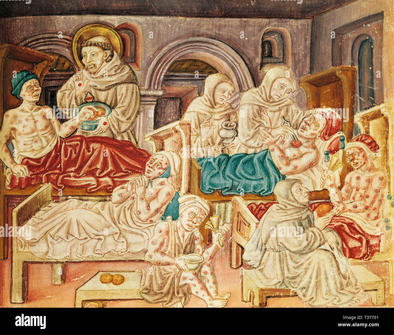 Black death medieval art hi-res stock photography and images - Alamy