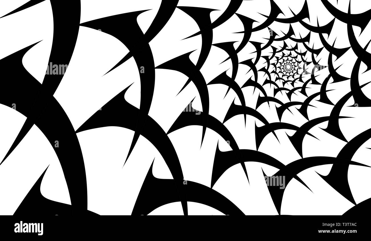 Spiral swirl motion on white Stock Vector Images - Alamy