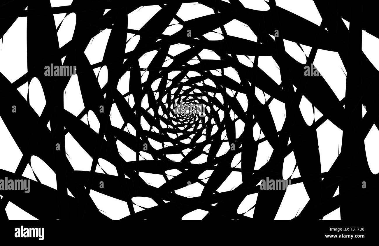 Spiral swirl motion on white Stock Vector Images - Alamy