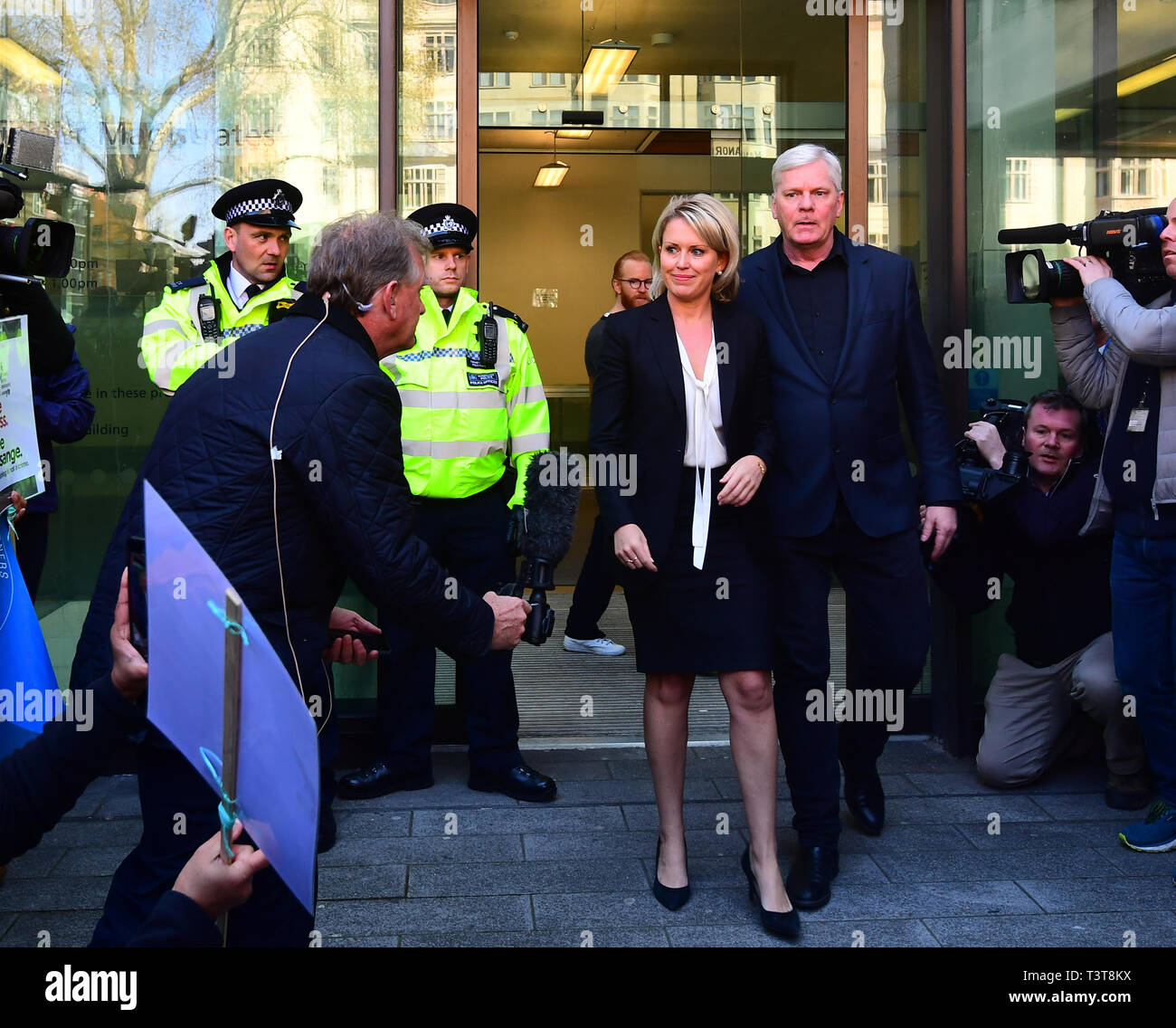 Kristinn Hrafnsson, Editor-in-chief of WikiLeaks and barrister Jennifer ...