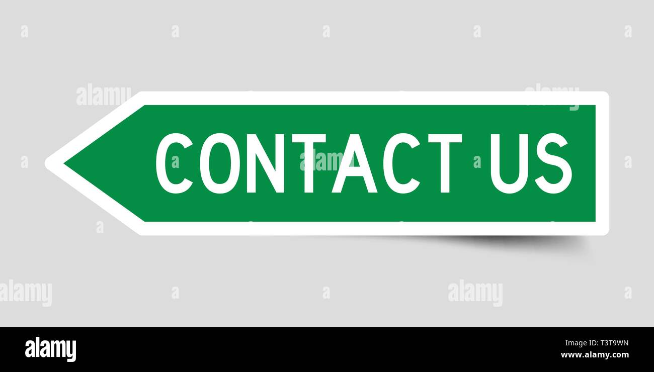 Sticker contact us support online hi-res stock photography and images ...