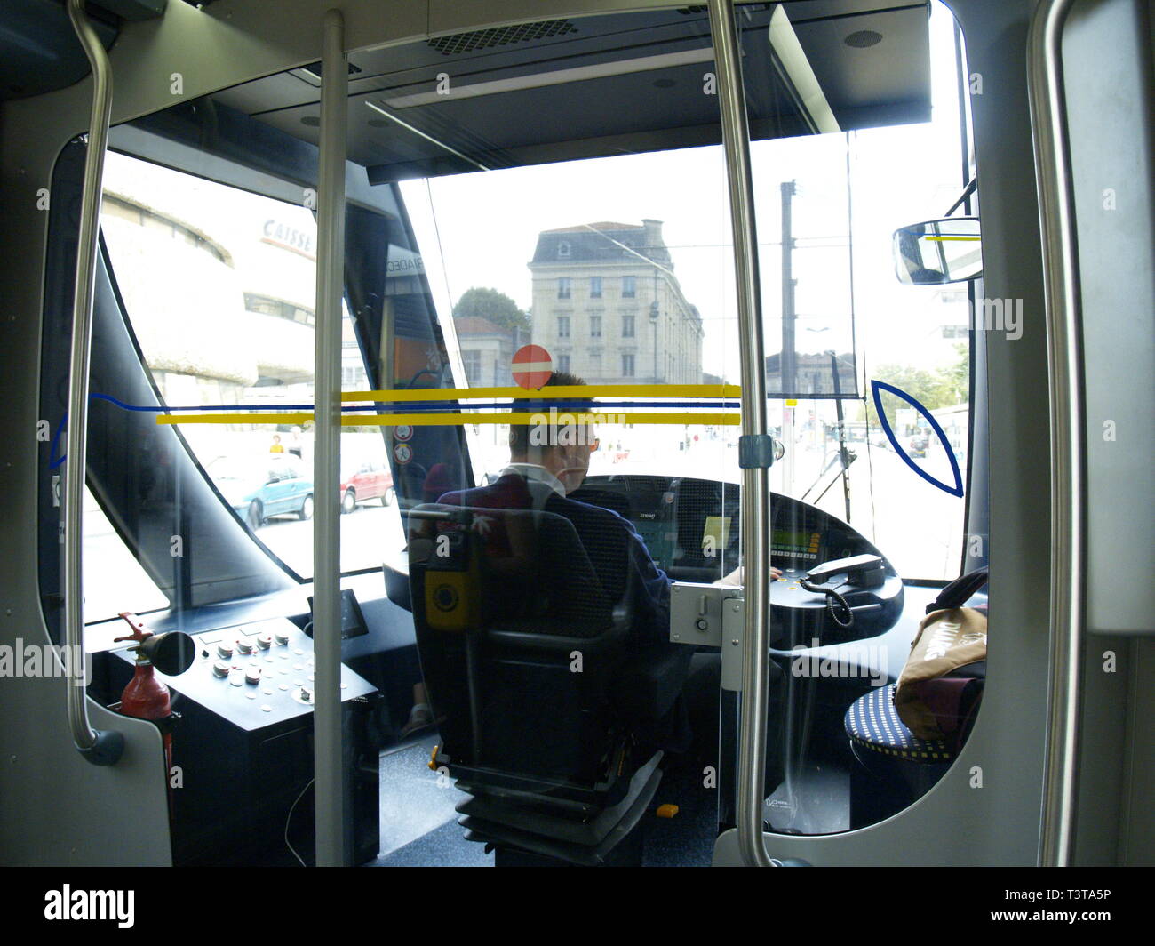 Tram drivers cockpit hi-res stock photography and images - Alamy