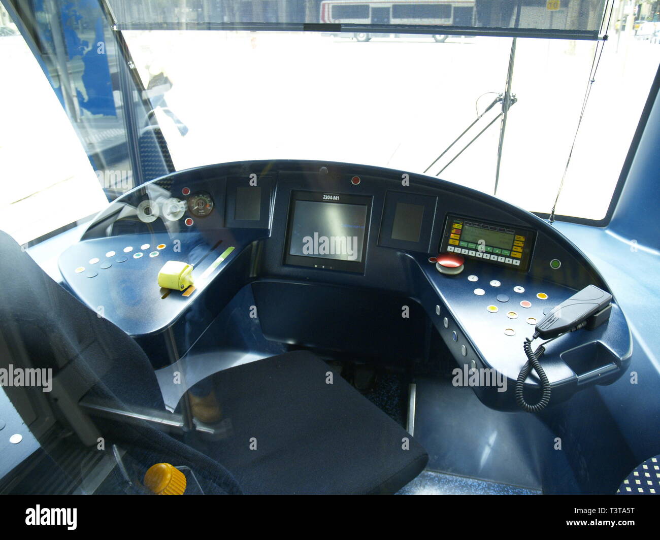 Tram drivers cockpit hi-res stock photography and images - Alamy