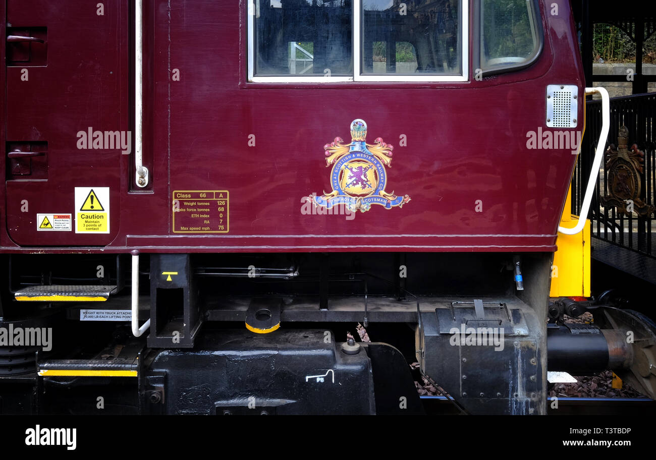 Royal scotsman railway hi-res stock photography and images - Alamy