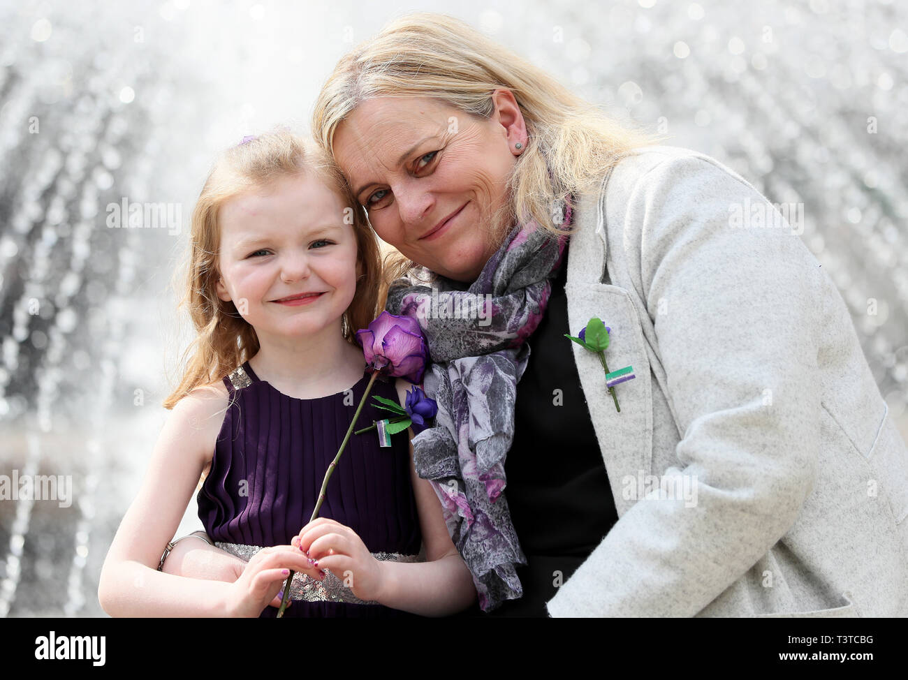Julie Forster and her daughter Ruth Forster (5), from Enniscorthy, who ...