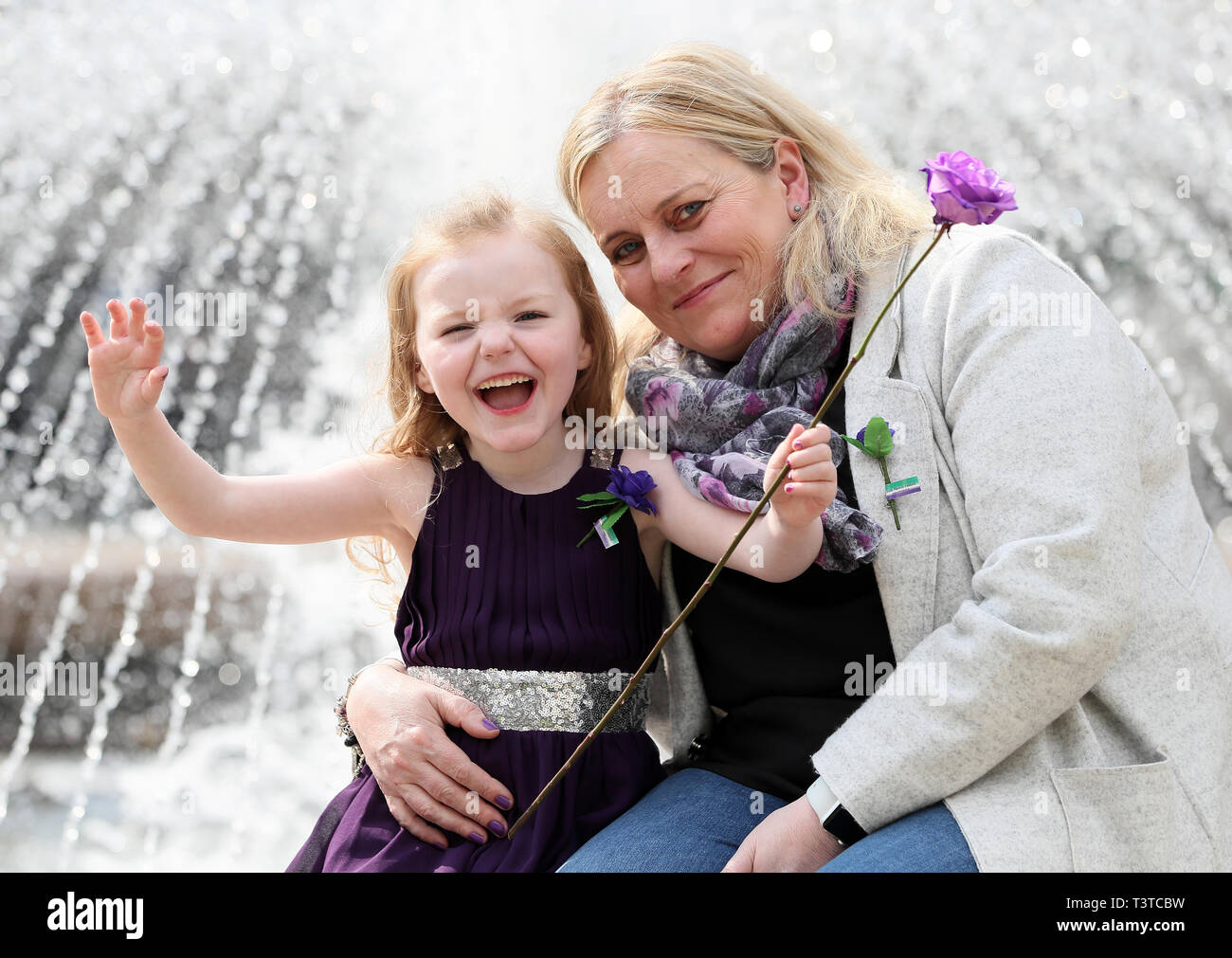 Julie Forster and her daughter Ruth Forster (5), from Enniscorthy, who ...