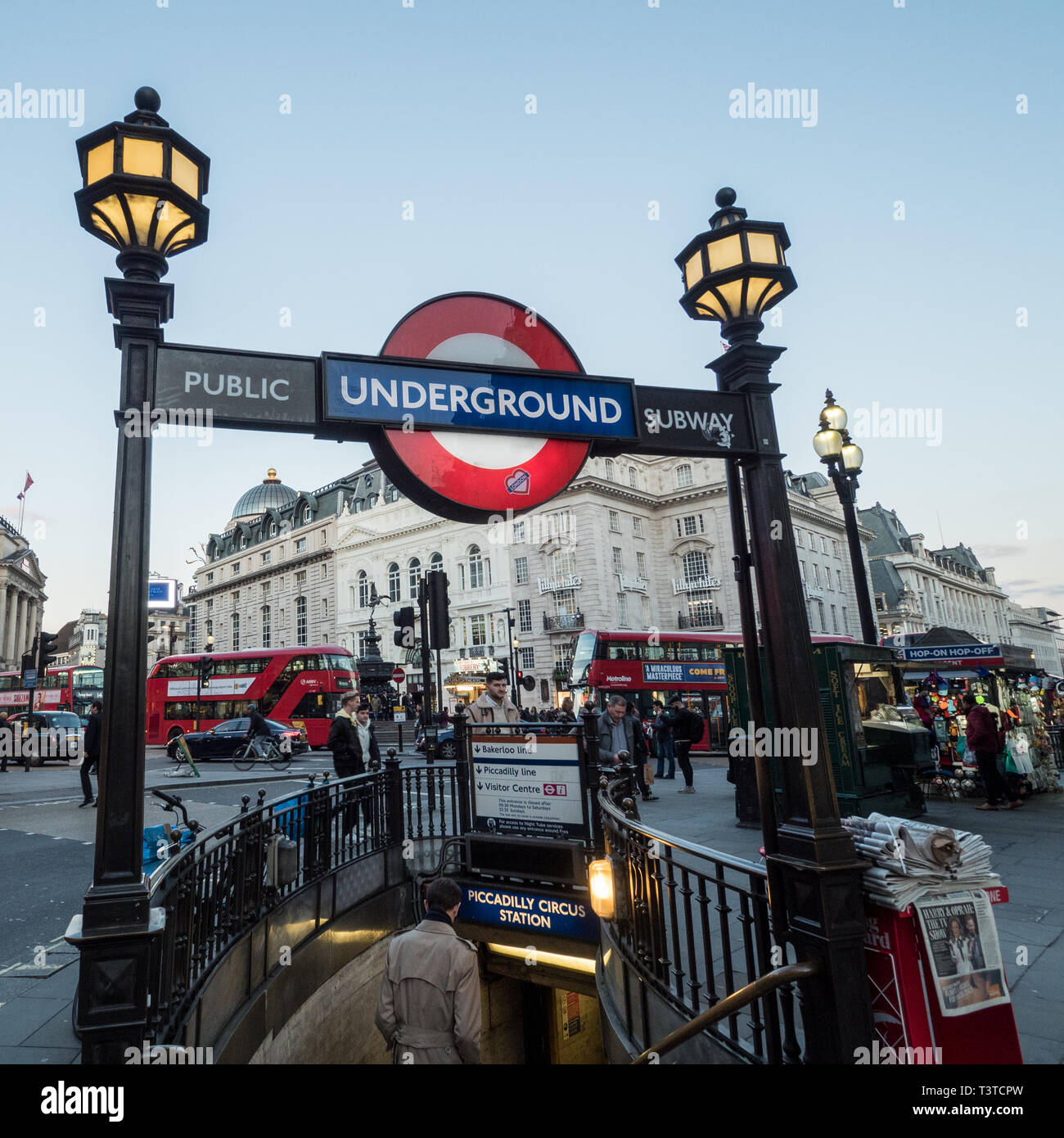 Piccadilly Circus, London, England Stock Photo - Alamy