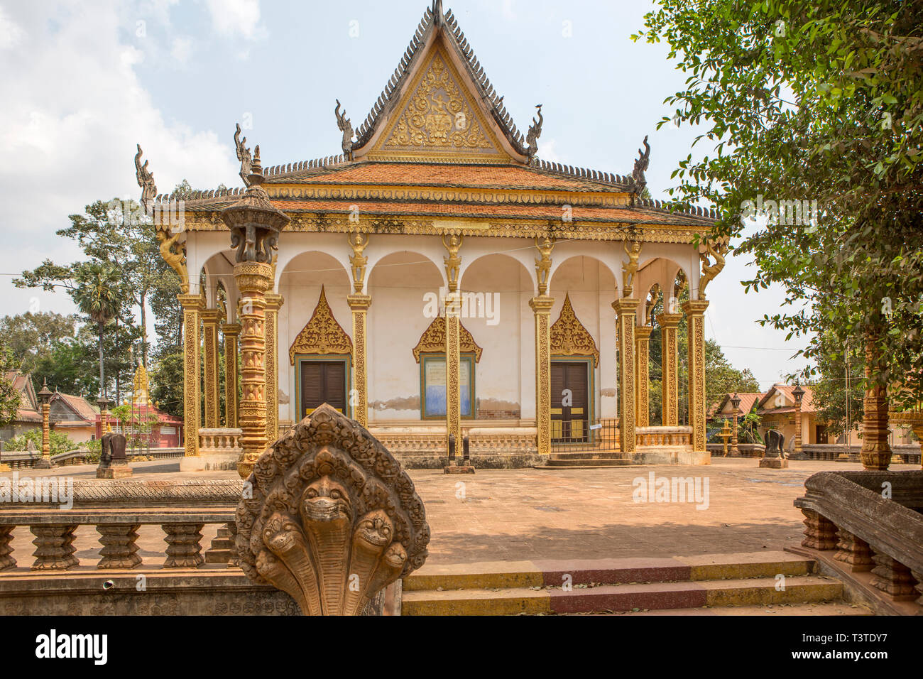 Wat Bo Temple, Siem Reap, Cambodia Stock Photo - Alamy