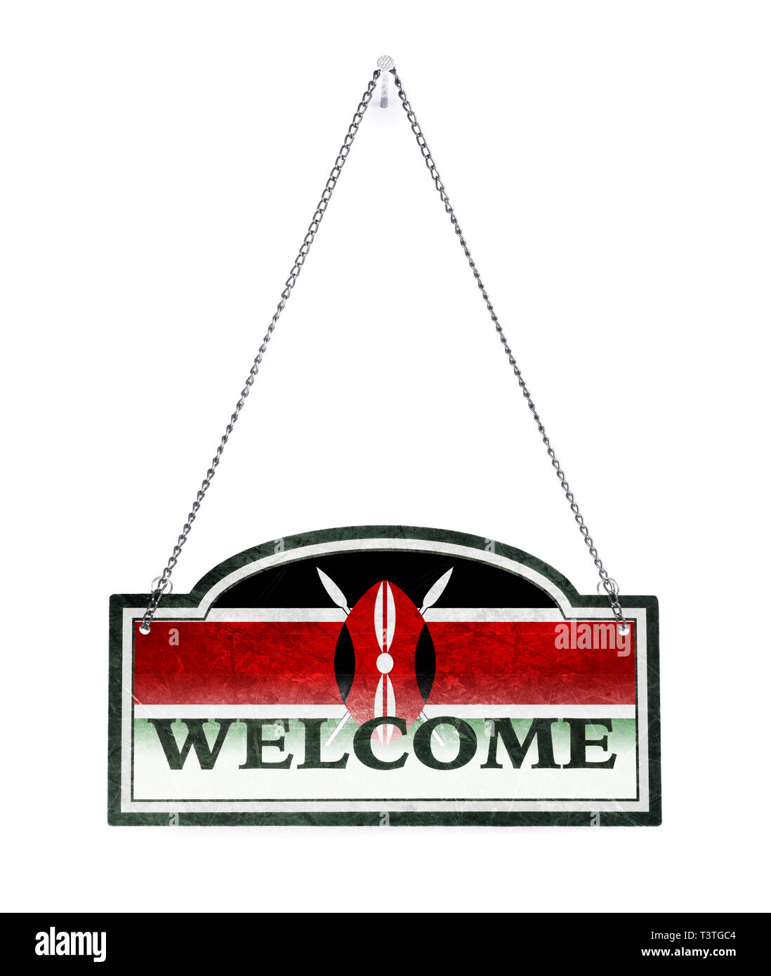 Welcome sign kenya hi-res stock photography and images - Alamy