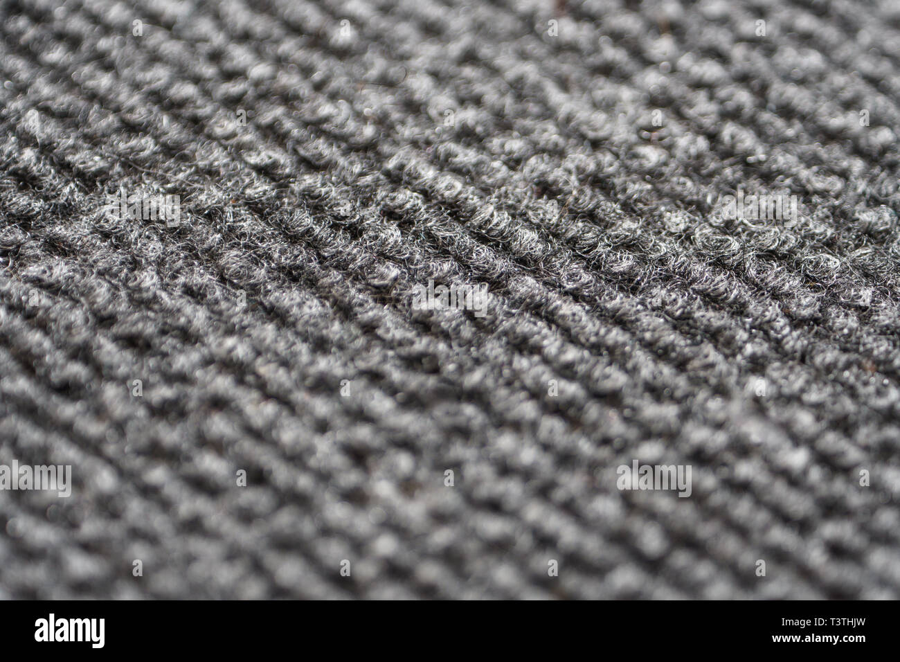 Texture of the Gray Nylon Carpet. Textile Background with Copy Space ...