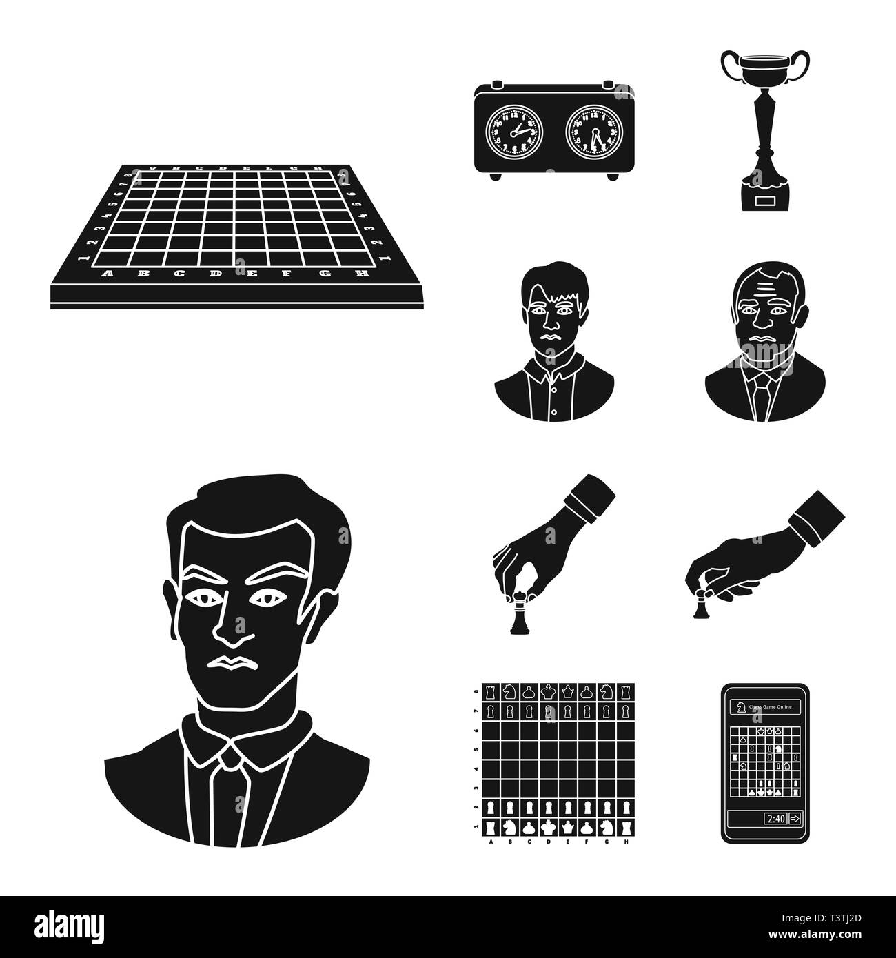 Vector design of club and target logo. Collection of club and game ...