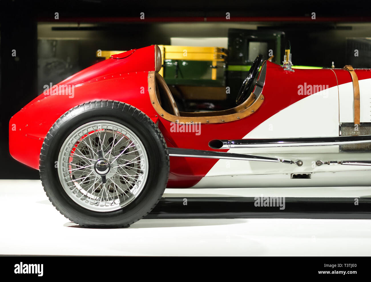 Classic race car tire hi-res stock photography and images - Alamy