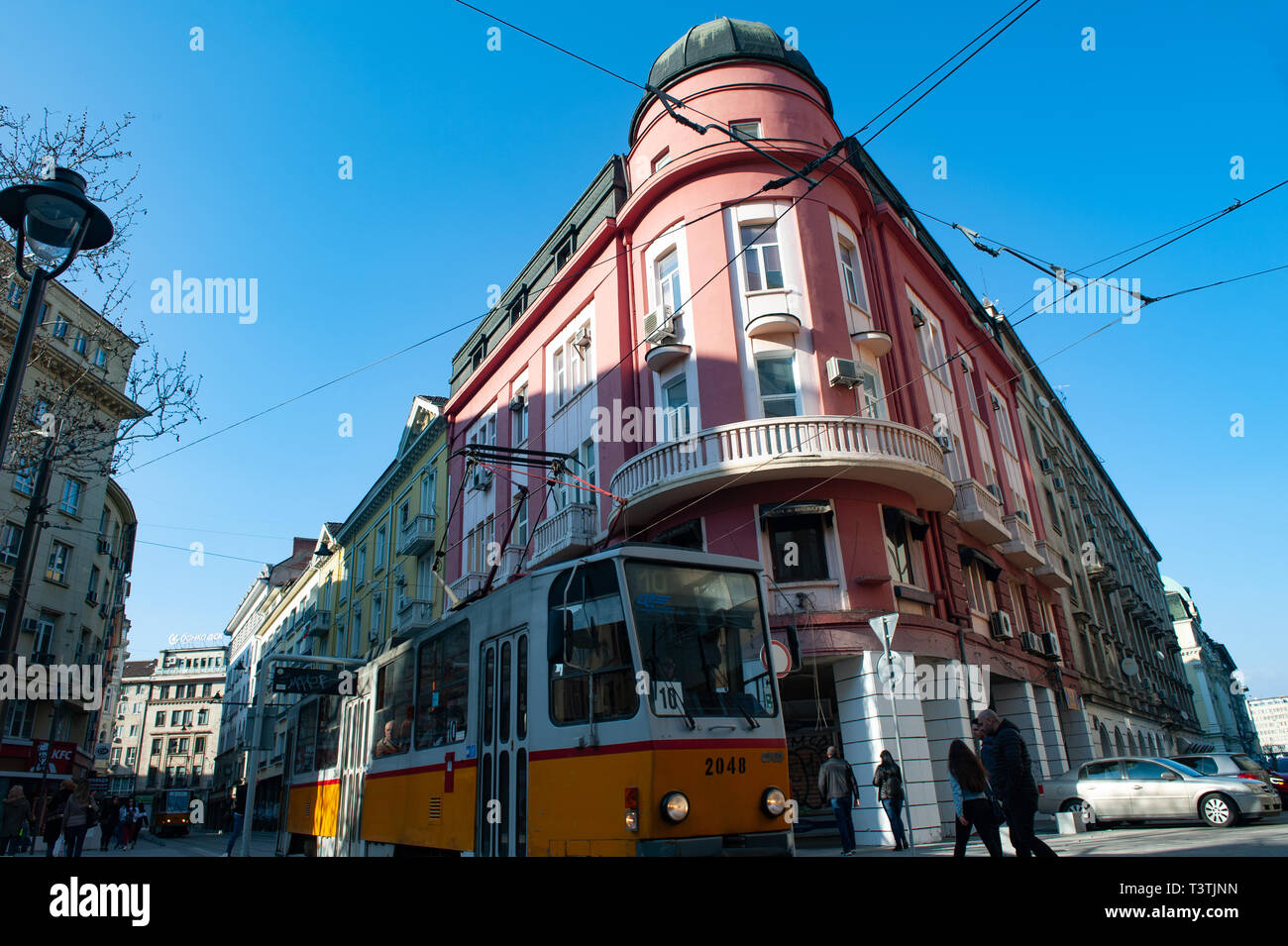 Street Scenes of Downtown Sofia, Bulgaria, Europe Stock Photo - Alamy