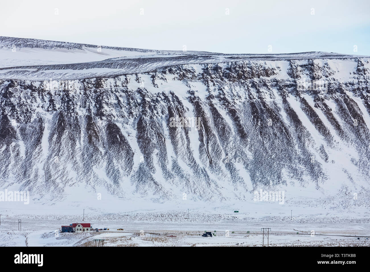 Driving Route 60 north past a remote farm into the Westfjords of ...