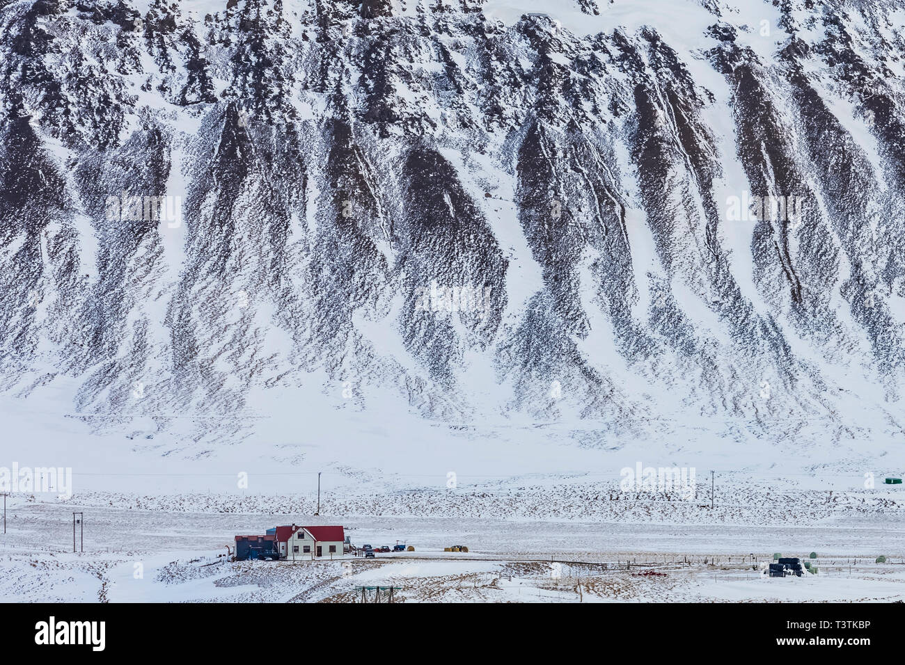 Driving Route 60 north into the Westfjords of Iceland, through winter ...