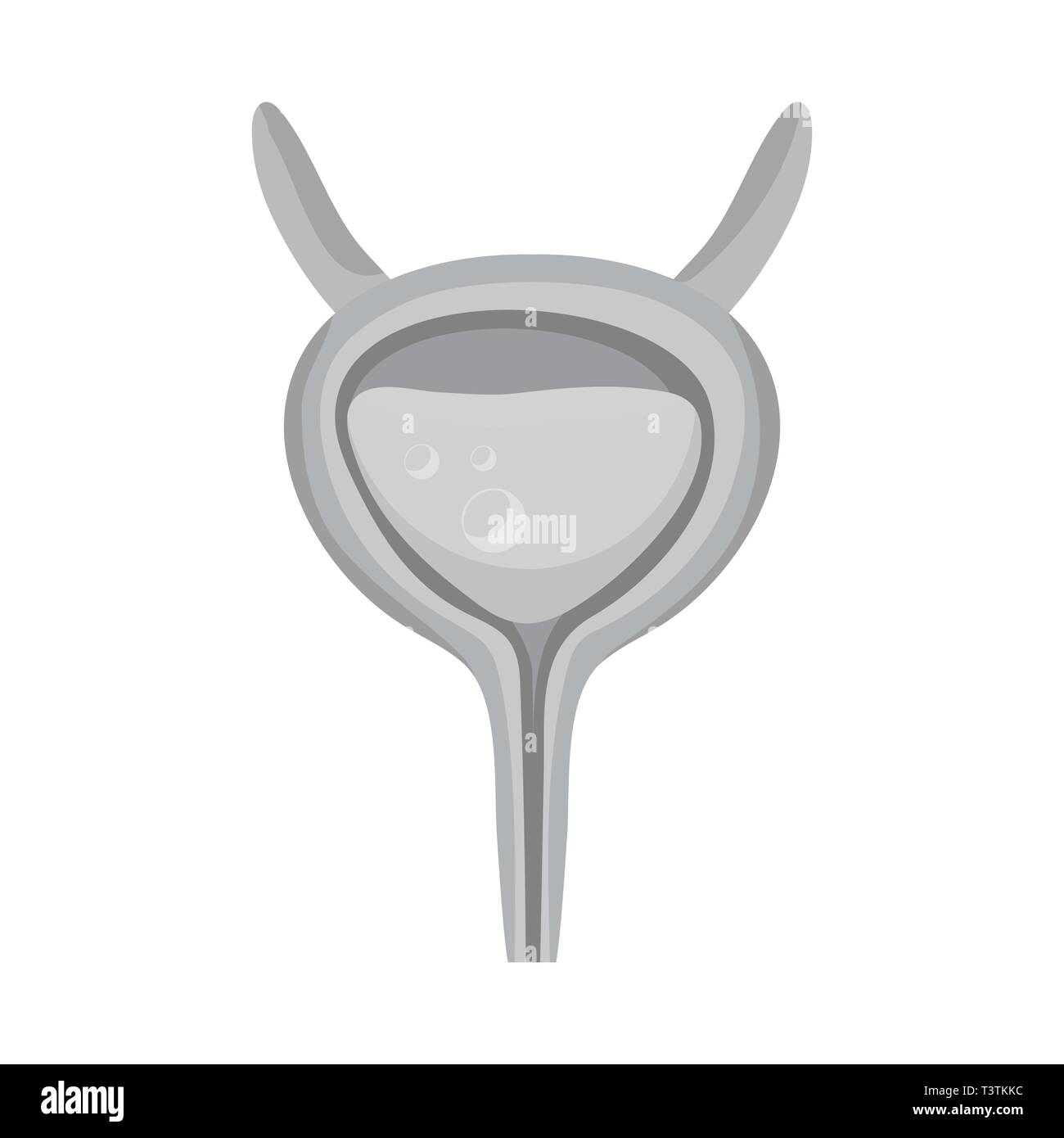 Vector design of incontinence and bladder sign. Collection of ...