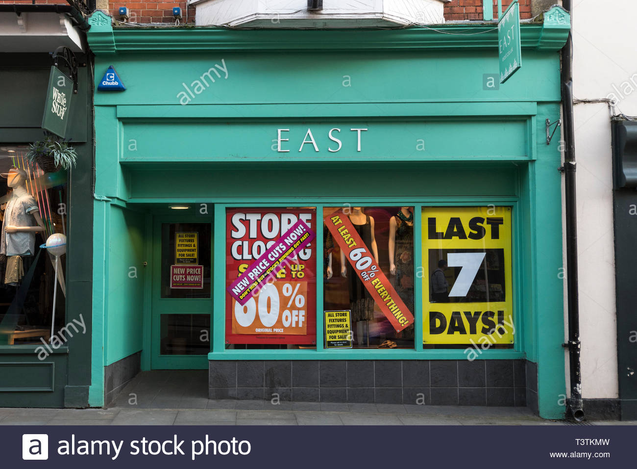 High Street And Closing High Resolution Stock Photography and Images ...