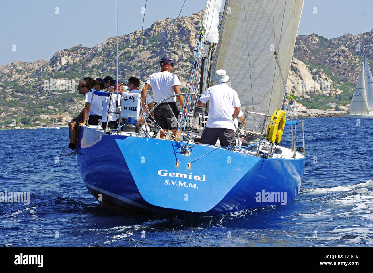 Sailing regattas in Costa Smeralda, Sardinia, Italy Stock Photo - Alamy