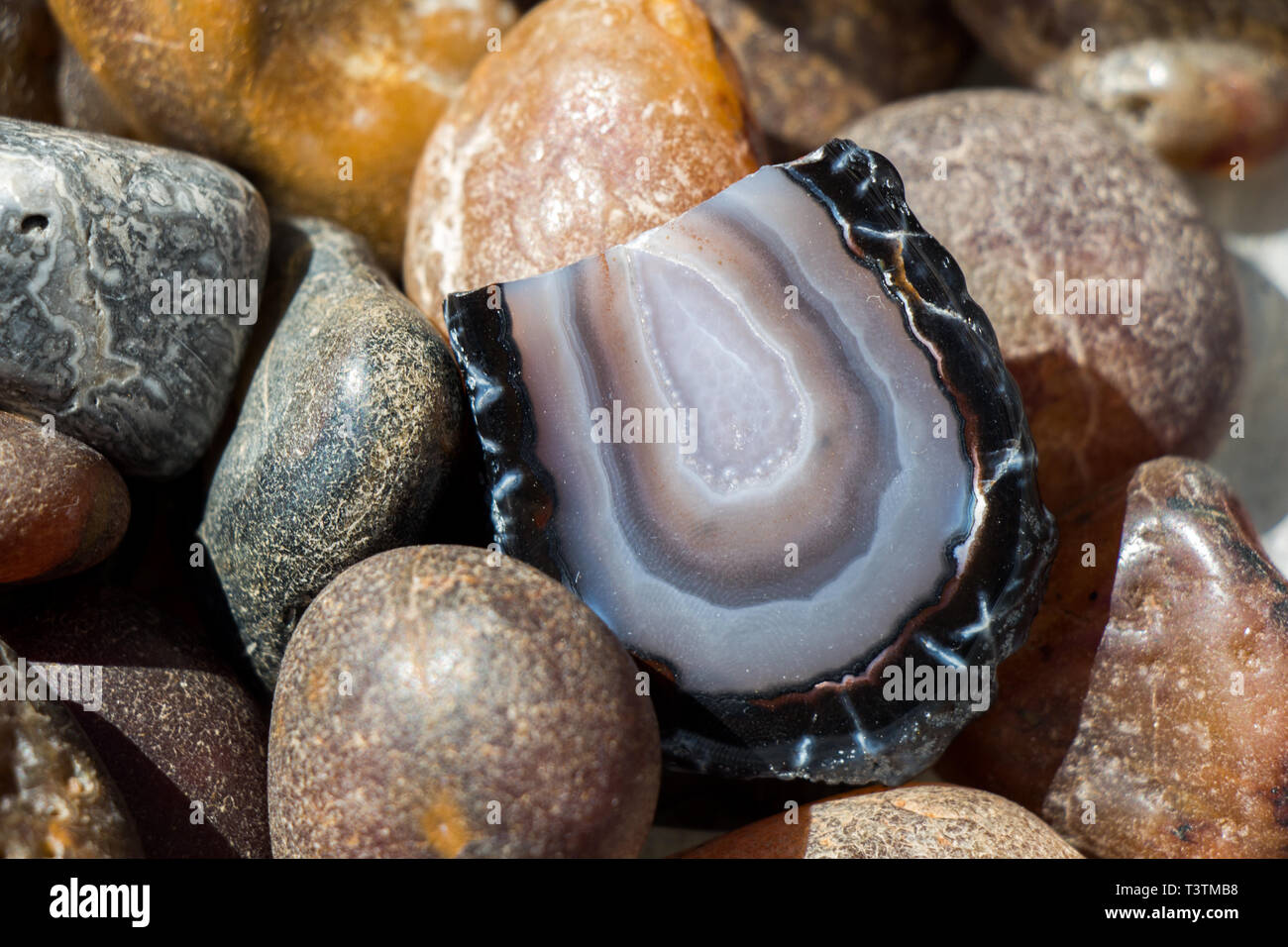 Set of natural mineral gemstones of a certain type Stock Photo - Alamy