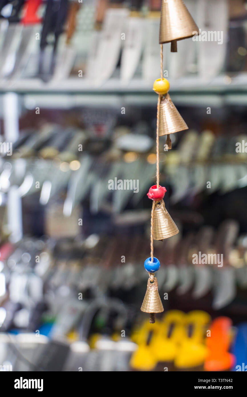 antique old style retro metal bell Stock Photo - Alamy