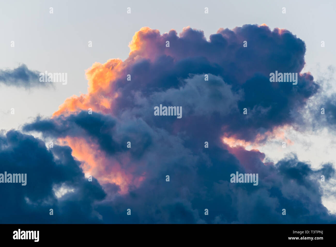 Beautiful sunset during storm time hi-res stock photography and images ...