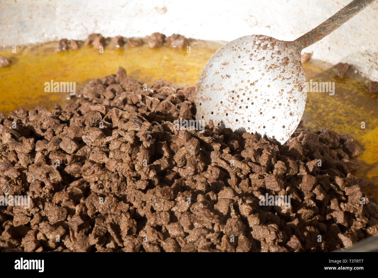 Meat dish made in traditional Turkish style Stock Photo - Alamy