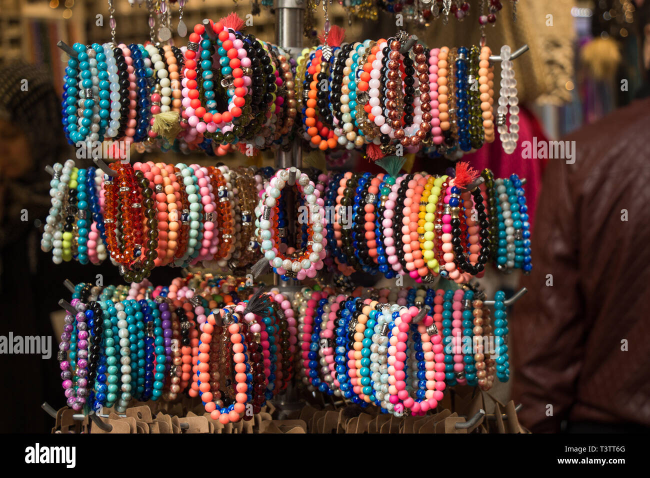 Colorful beads of various color Stock Photo - Alamy