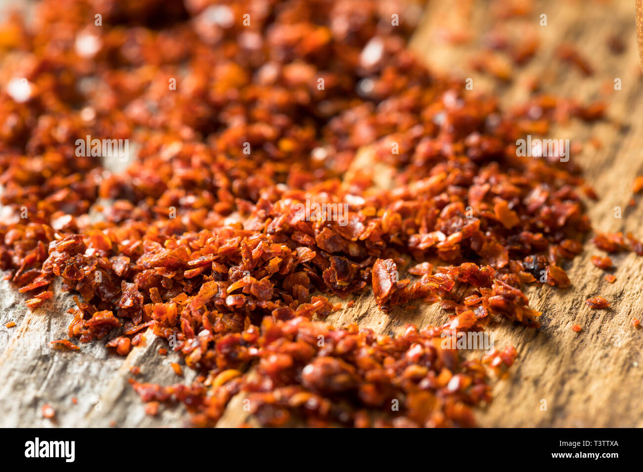 Spicy Organic Red Aleppo Pepper in a Bowl Stock Photo - Alamy