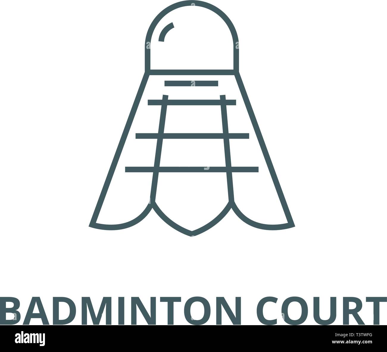 Stadium badminton Stock Vector Images - Alamy