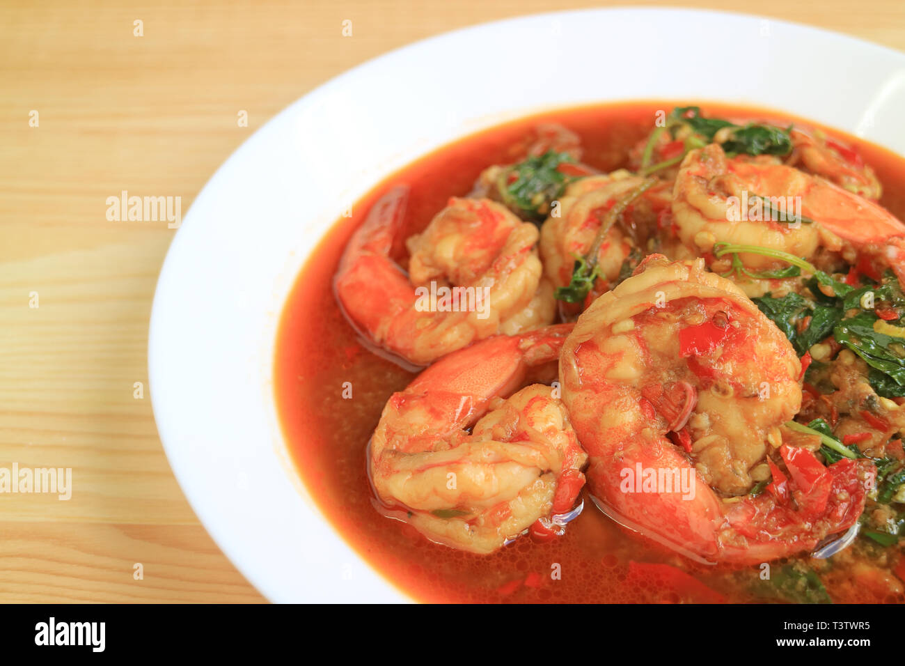 Prawn basil hi-res stock photography and images - Alamy