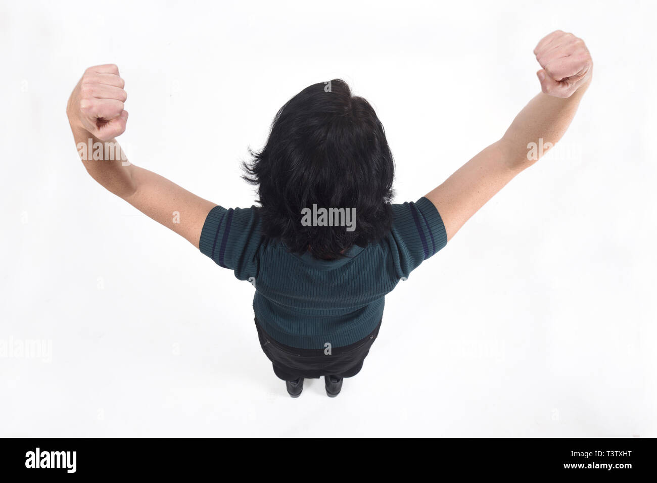 top view of woman biceps Stock Photo - Alamy