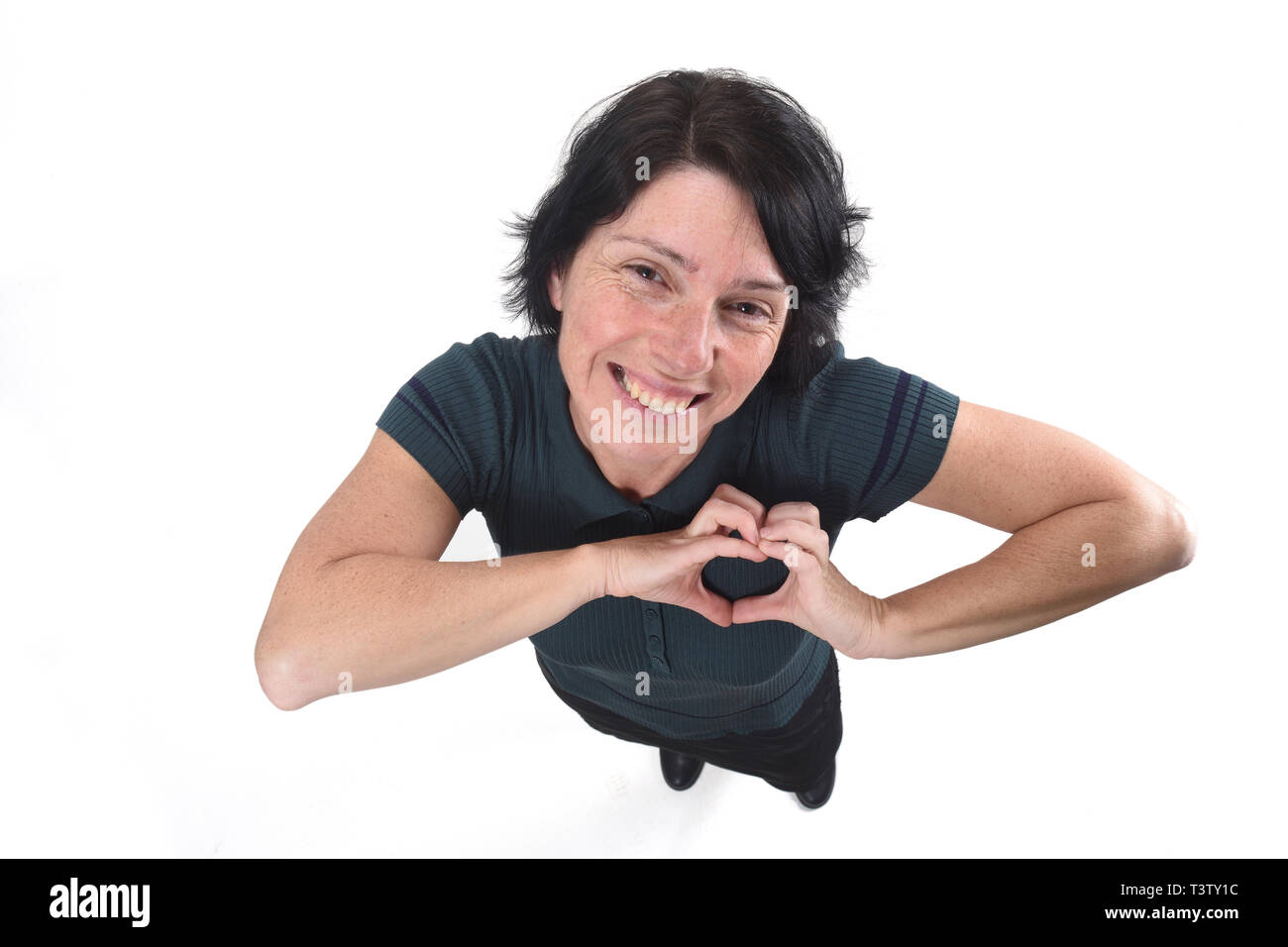 Hands doing heart sign hi-res stock photography and images - Alamy