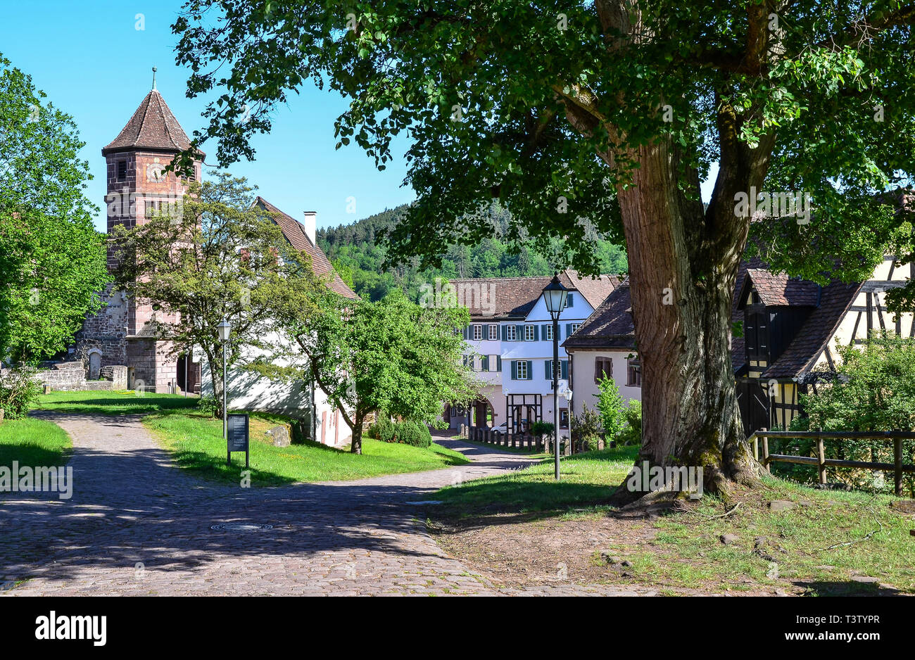 Formerly known as hirschau abbey hi-res stock photography and images ...
