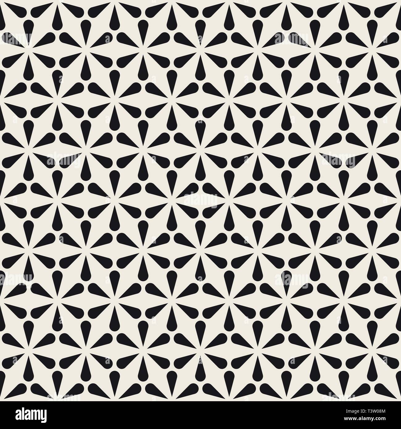 Vector seamless pattern. Modern stylish abstract texture. Repeating ...