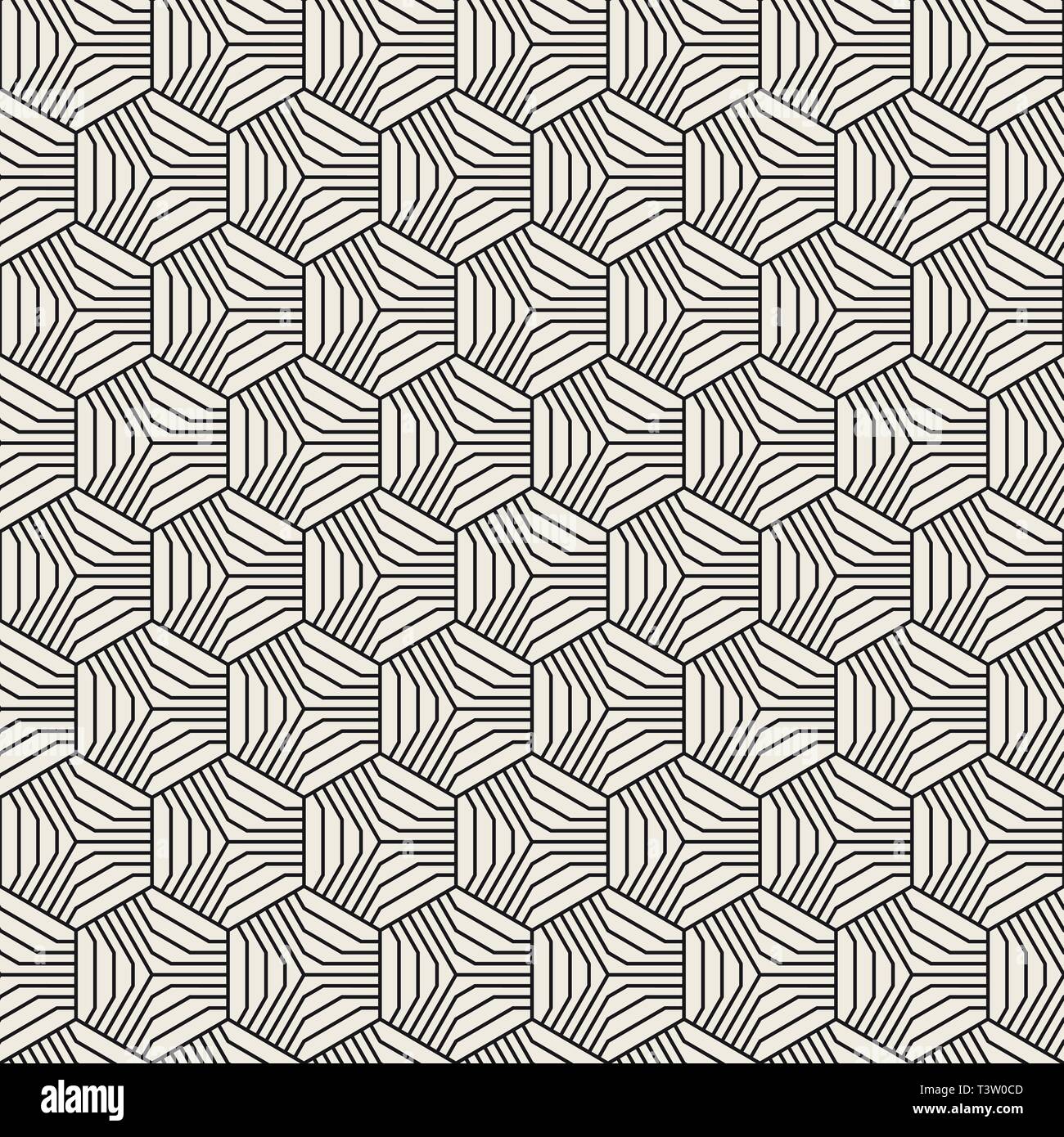 Vector seamless pattern. Modern stylish texture. Repeating geometric ...