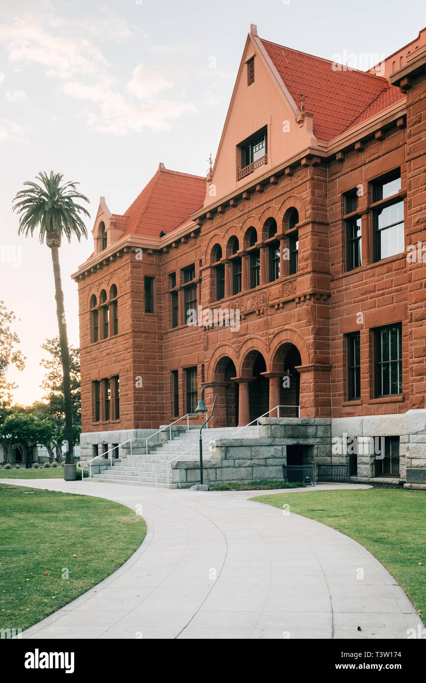 The Old Orange County Courthouse, in downtown Santa Ana, California ...