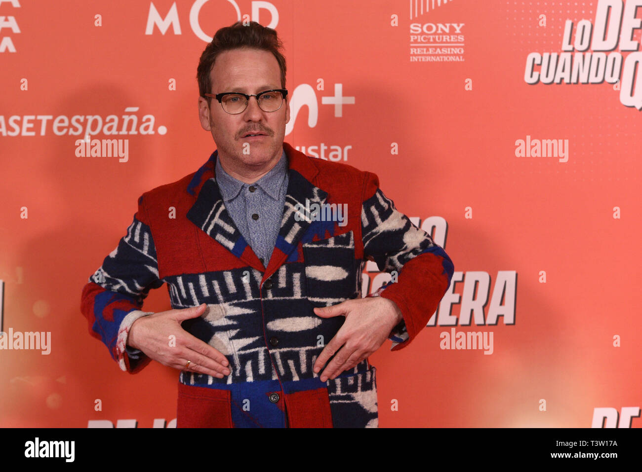 Spanish actor Joaquin Reyes seen posing for media as he arrives for the ...