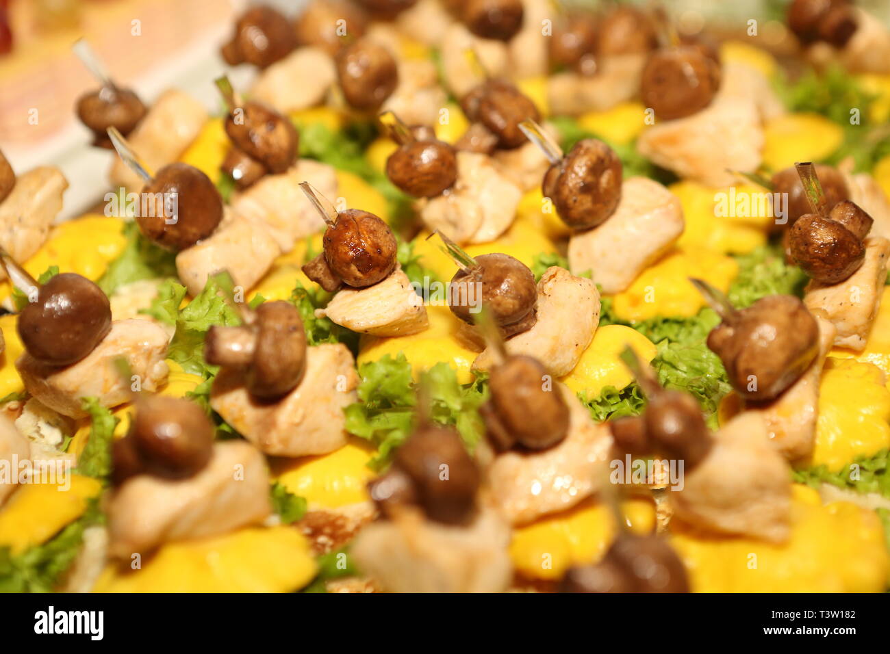Canapes of turkey hi-res stock photography and images - Alamy