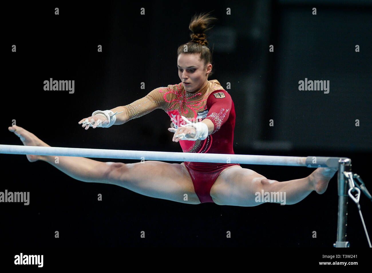 Pauline Schaefer from Germany seen in action during the women ...