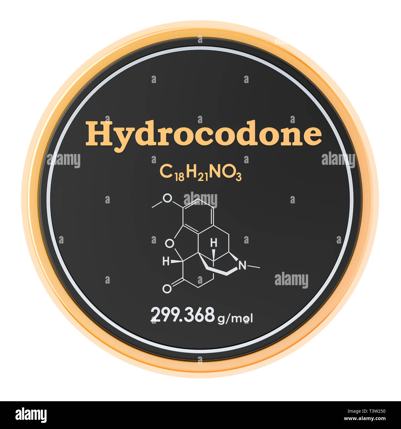 Hydrocodone Chemical Structure