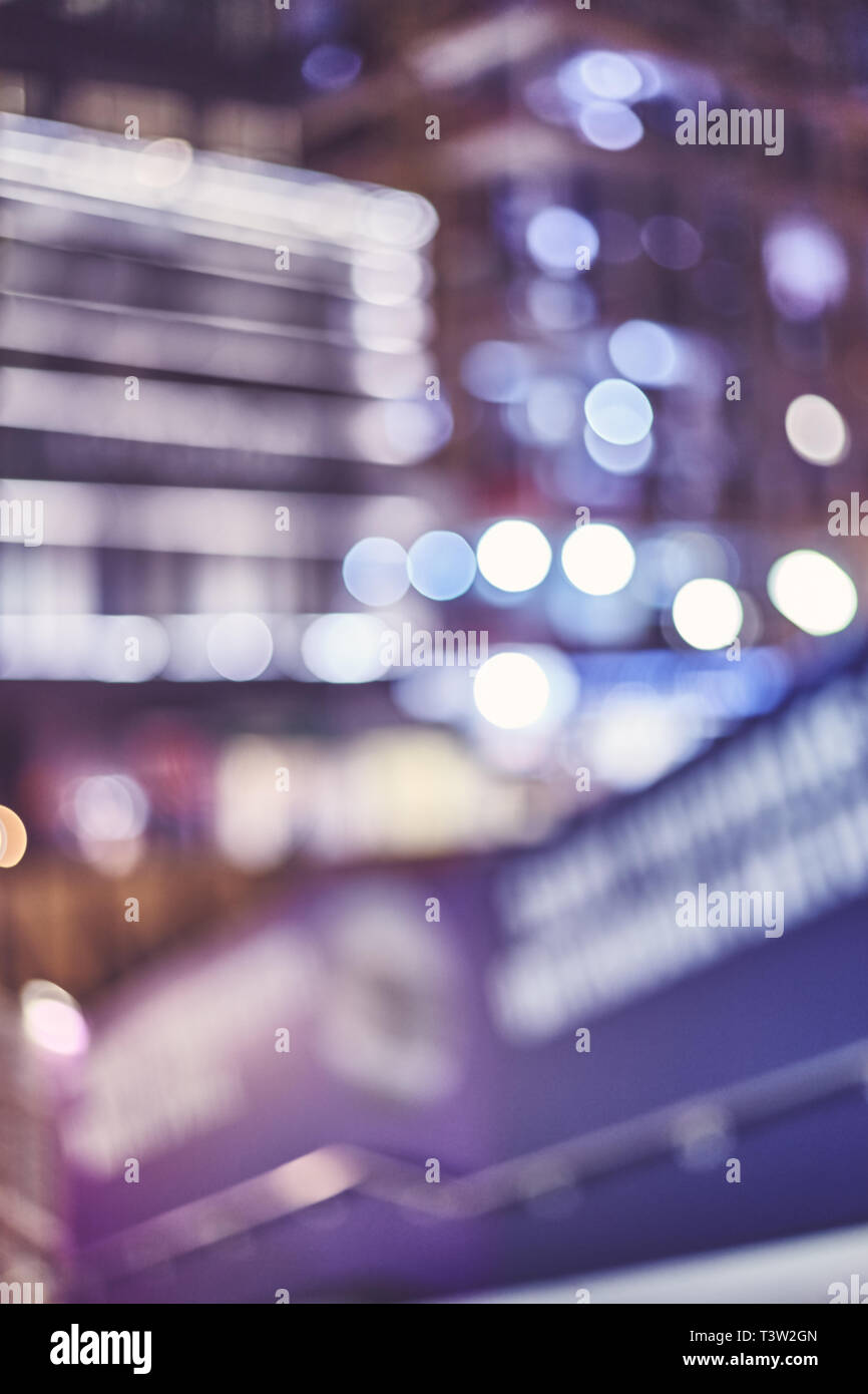 Cityscape blurred background hi-res stock photography and images - Alamy