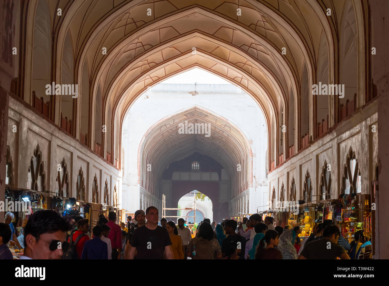 Delhi red fort entrance gate hi-res stock photography and images - Alamy