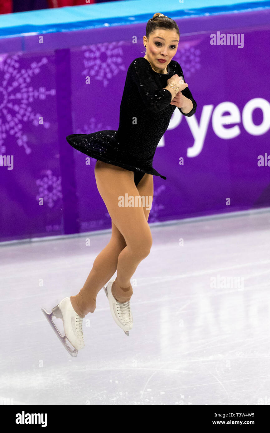 Giada Russo (ITA) competing in the Figure Skating - Ladies' Short at ...