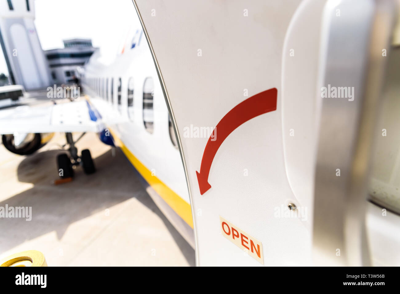 Aeroplane Door Open High Resolution Stock Photography and Images - Alamy