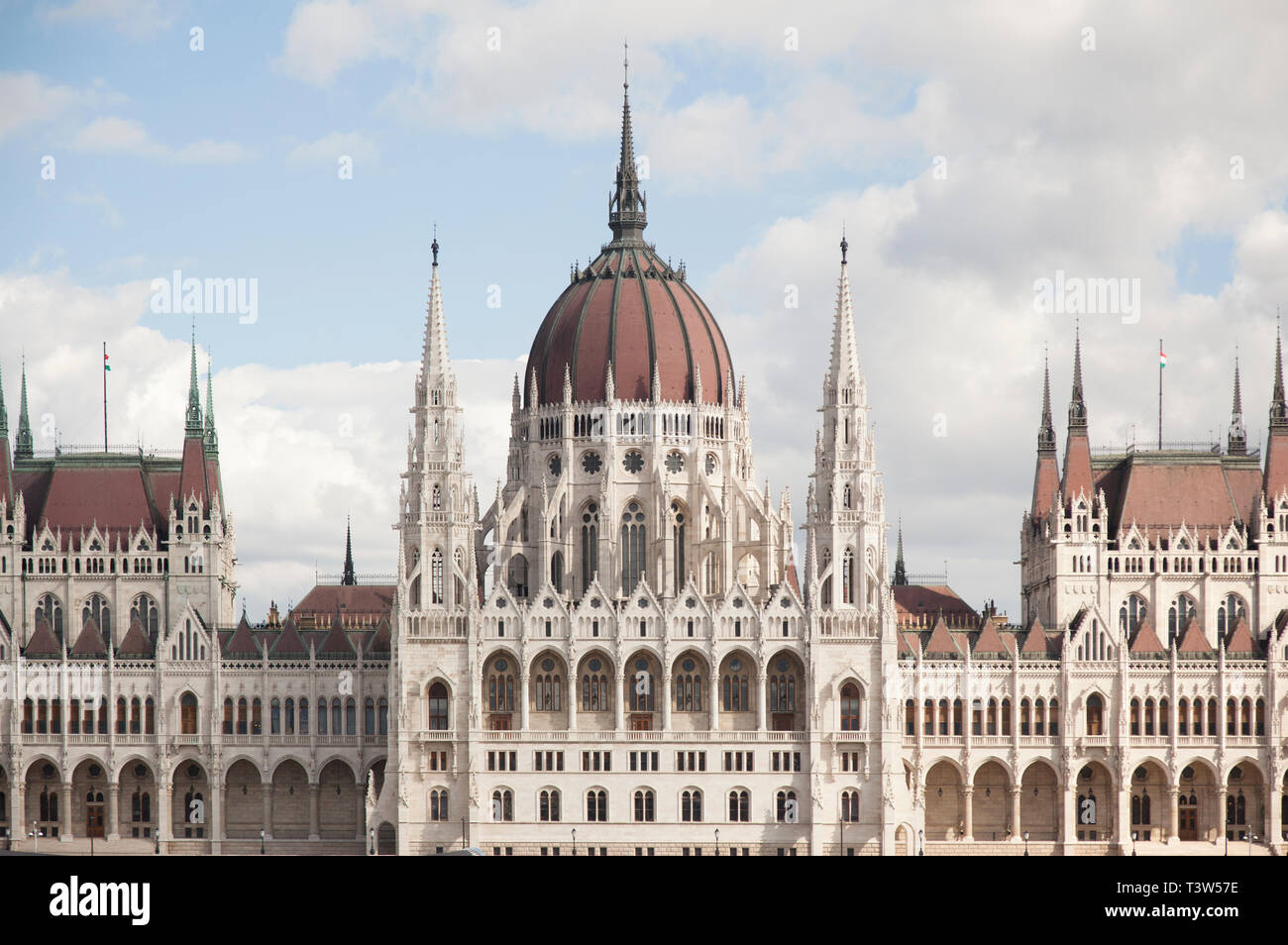 the Hungarian Parliament building viewed from Buda side of the Danube River Stock Photo - Alamy