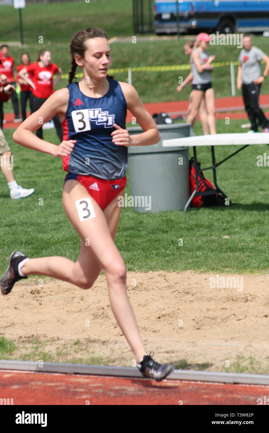 Long even strides Stock Photo - Alamy